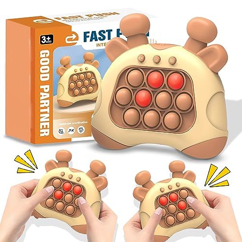 Pop It Game pop it Electronic Toy Quick Push game boy Puzzle Game Frog ...