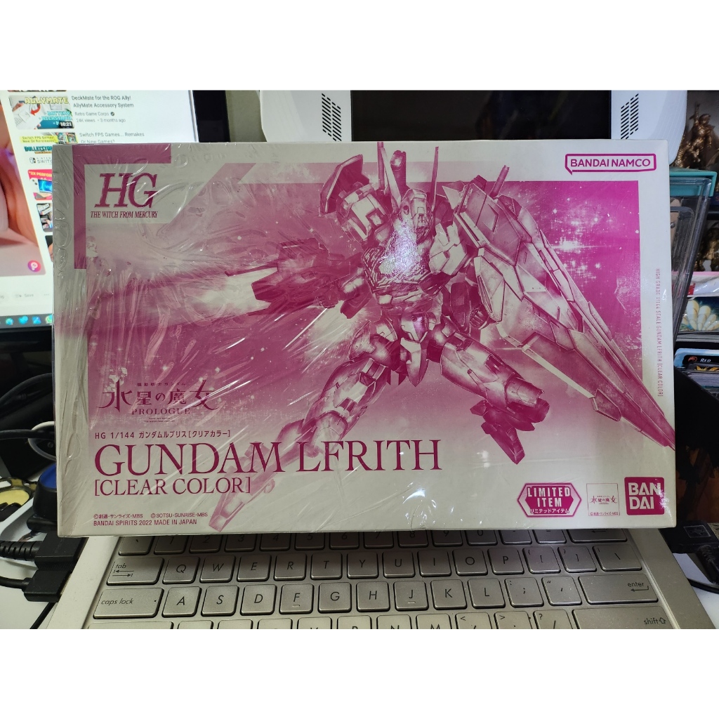Bandai HG 1/144 Gundam Lfrith (Clear Color) The Witch from Mercury | Shopee Malaysia