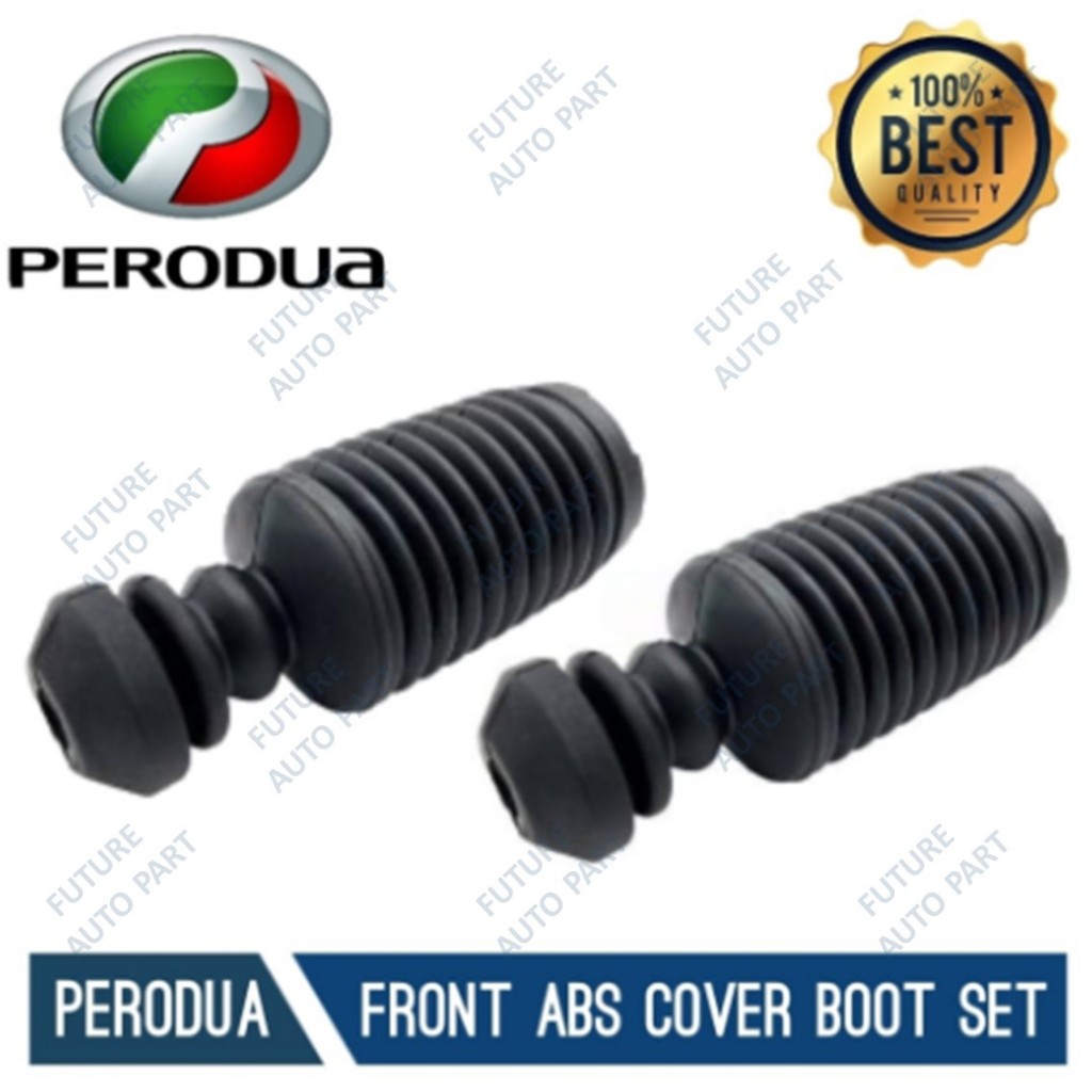 FRONT ABSORBER COVER BOOT SET FOR PERODUA MYVI / VIVA / AXIA / ALZA ...