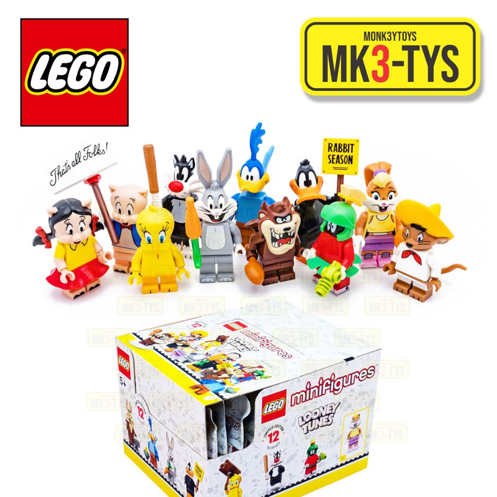 Lego 71030 Looney Tunes Minifigures Complete Set - 12 Pcs | Shopee Malaysia