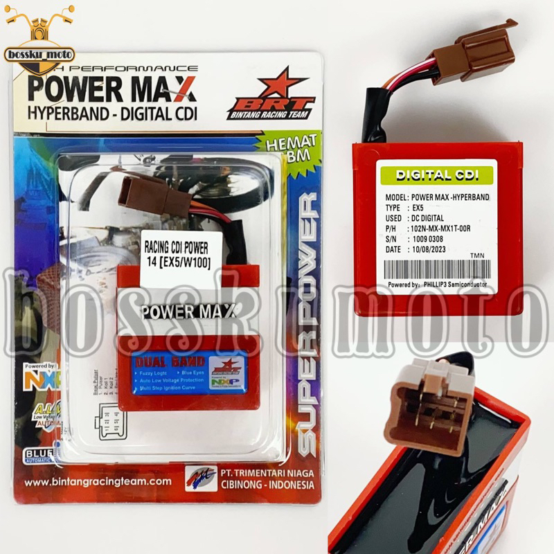 CDI RACING EX5 DREAM WAVE 100 100R KRISS100 CT100 POWER MAX HYPERBAND ...