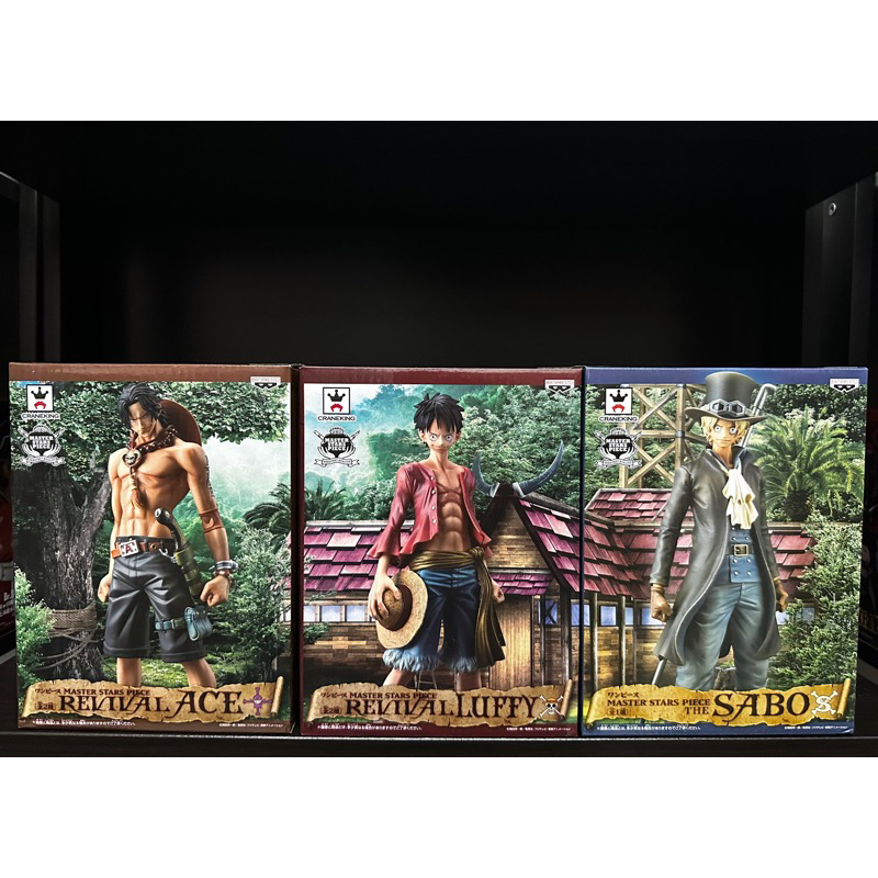 [JPN] ONE PIECE MASTER STAR PIECE MSP ASL ACE SABO LUFFY | Shopee Malaysia