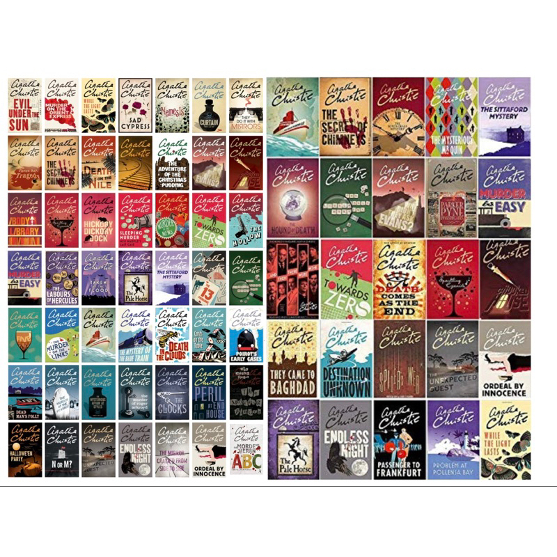Agatha Christie Complete 102 Titles Hercule Poirot Miss Marple Bundle ...