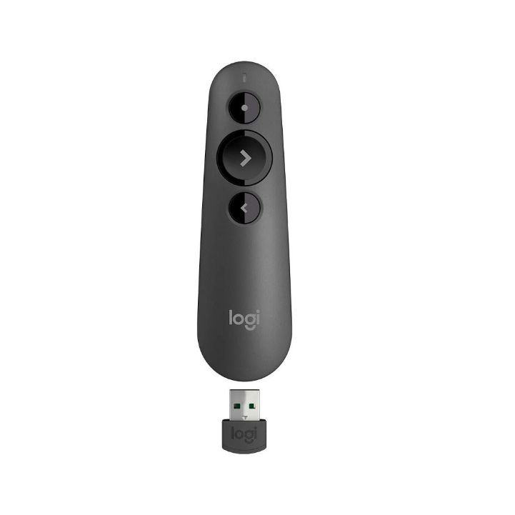 Logitech R500s Laser Presentation Remote with Red Laser Pointer ...
