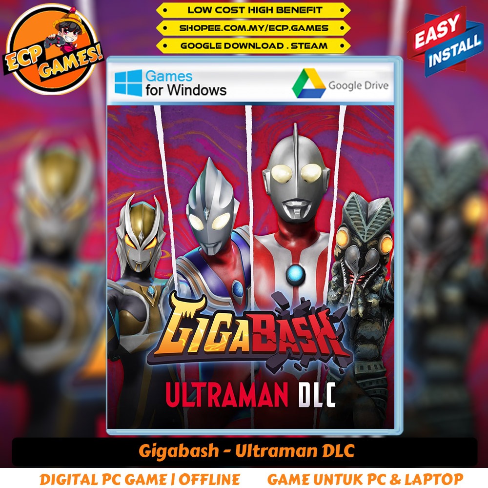 GigaBash Ultraman / PC / Game / Offline / Digital Download / Dlc ...