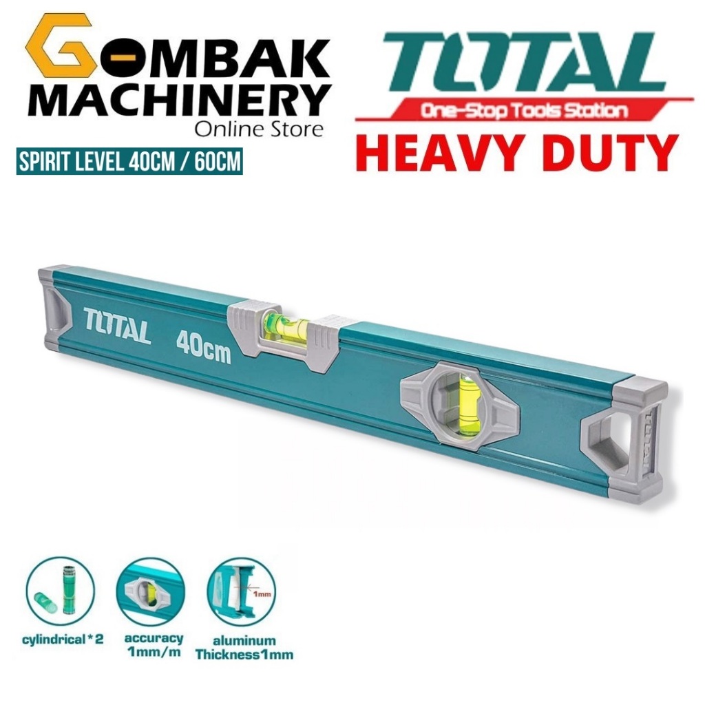 Total Spirit Level (40cm / 60cm) TMT24036 / TMT26036 - Total Original ...