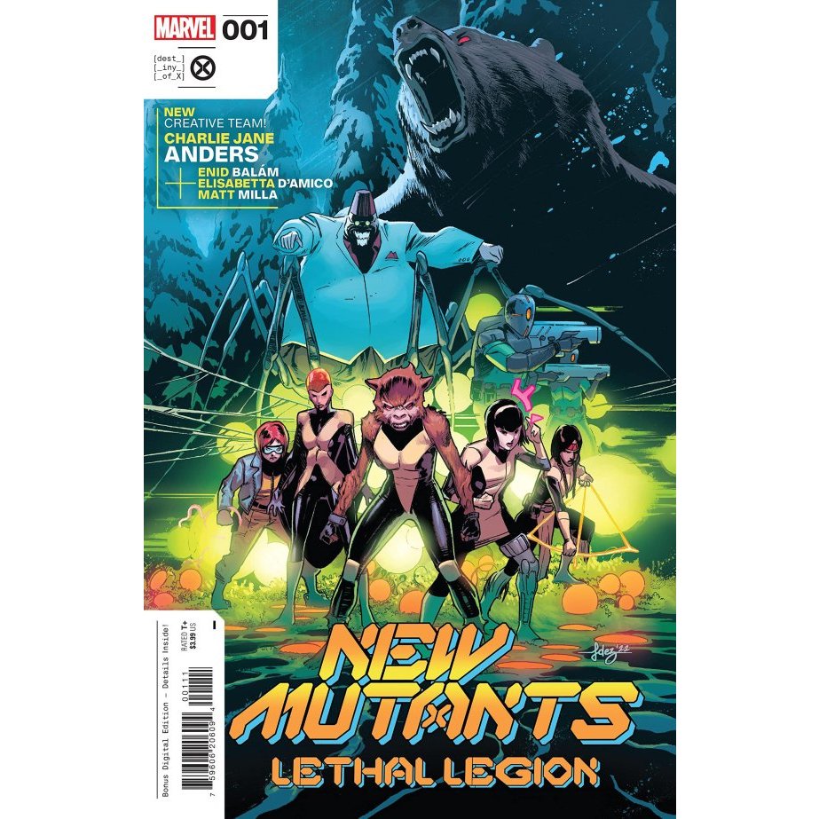 New Mutants LETHAL LEGION - Complete Set of 5 COMICS - MARVEL COMICS ...