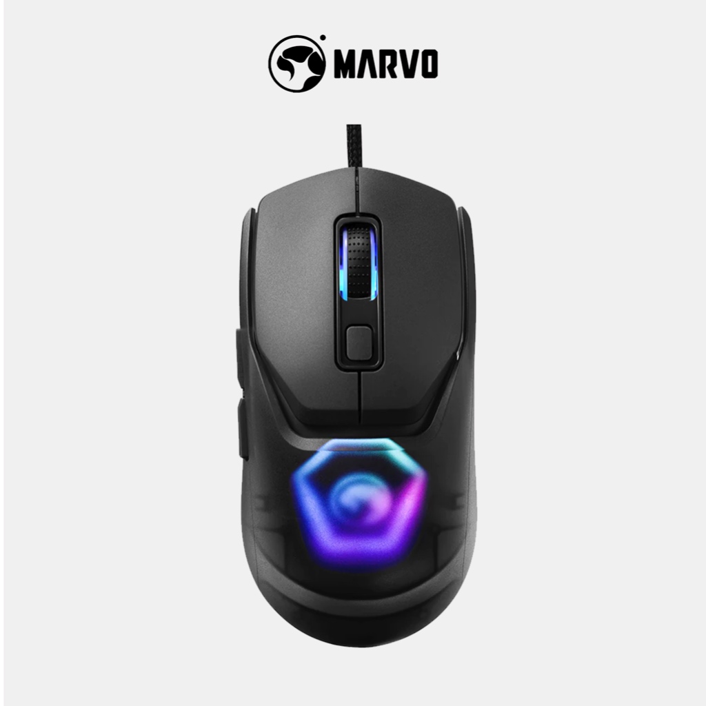 Marvo Fit Lite G1 Grey Wired Gaming Mouse | Shopee Malaysia