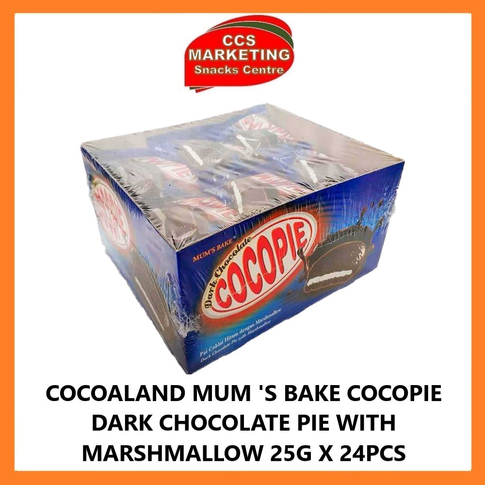CCS Cocoaland Mum 's Bake Cocopie Chocolate / Dark Chocolate Pie With ...