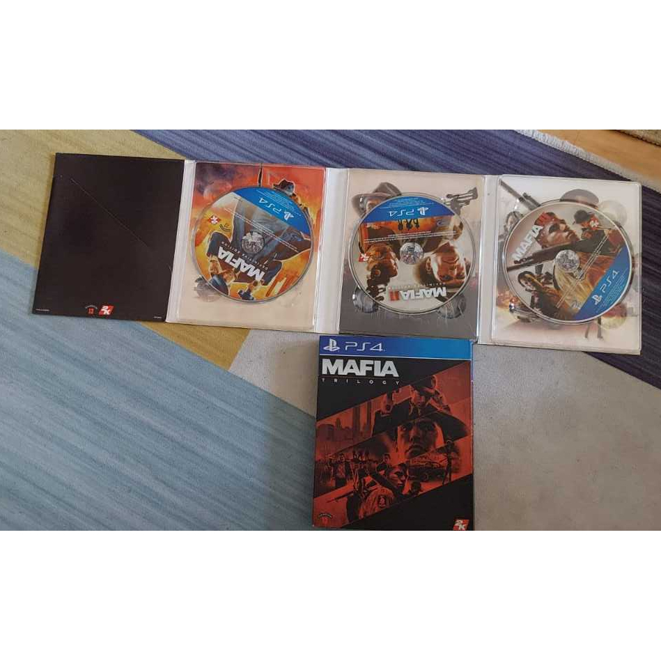 Ps4 Cd Game Mafia Trilogy | Shopee Malaysia