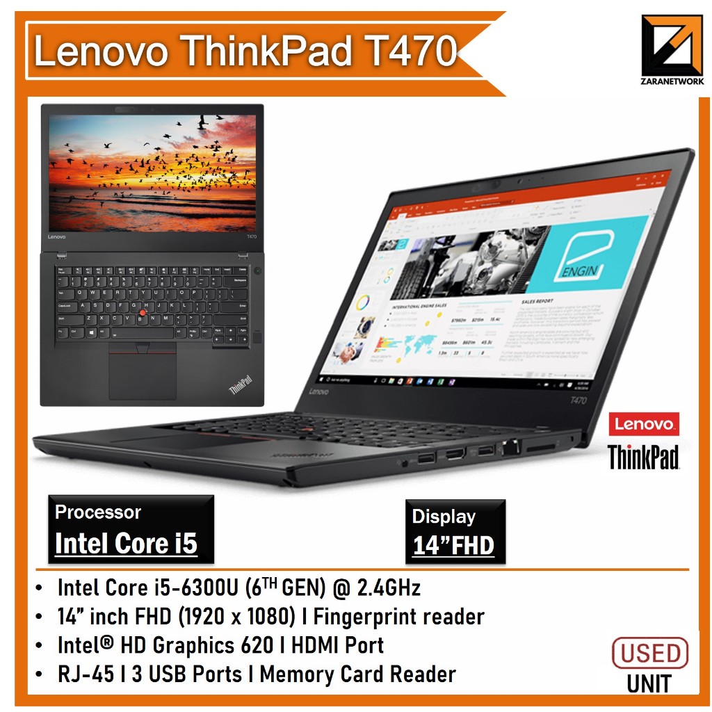 Lenovo ThinkPad Laptop T490s/T480s/T470s/T460(1 YEAR WARRANTY T&C) Core ...