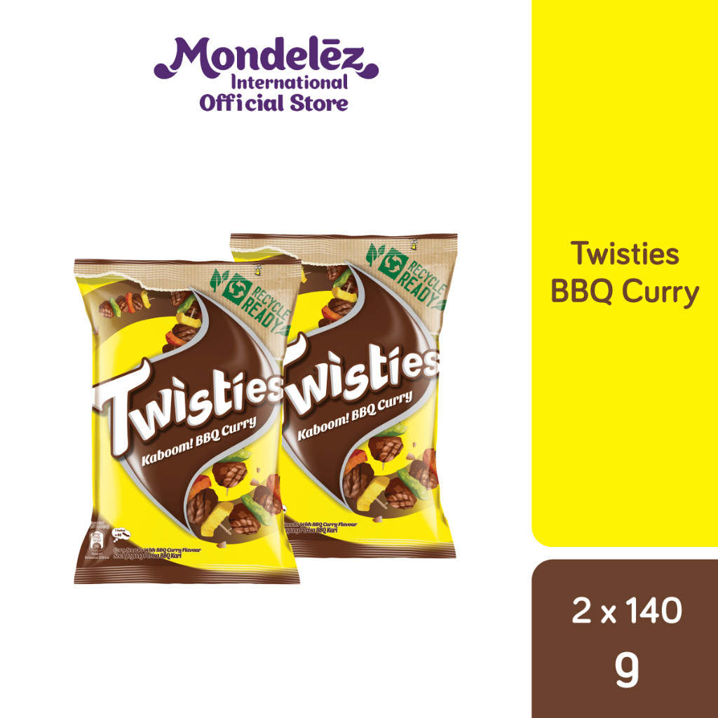 [Bundle of 2] Twisties - BBQ Curry/Cheddar Cheese/Chicken Dance/Tomato ...
