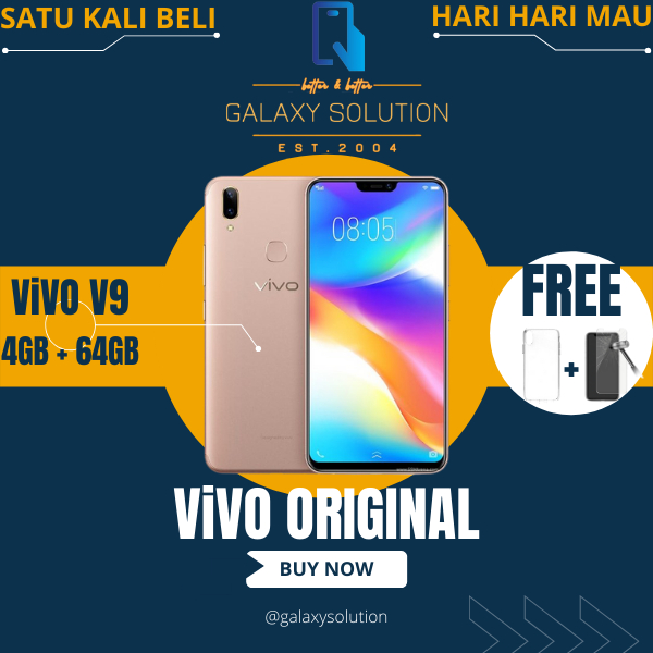 VIVO V9 4GB + 64GB / V11i (6GB RAM + 128GB ROM) 6.3 inch 16MP LTE - 1 Year Warranty Original ...