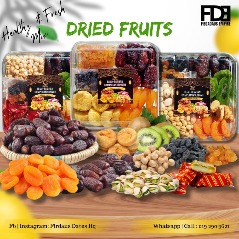 Kurma | Gift Box | Dried Fruits | Buahan Sunnah | Shopee Malaysia