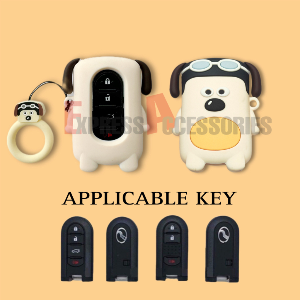 PERODUA ATIVA MYVI BEZZA AXIA ALZA VELOZ ARUZ Car Key Cover Cartoon ...
