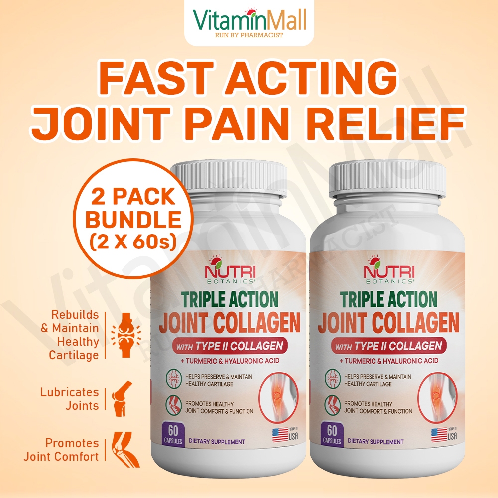 [TWIN PACK ] NB Joint Collagen Type 2 + Turmeric, Hyaluronic Acid ...