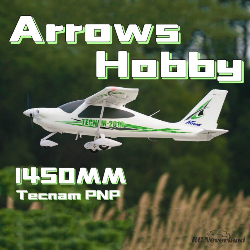Arrows Hobby 1450mm Tecnam PNP 3S Trainner RC Airplane Airplane ...