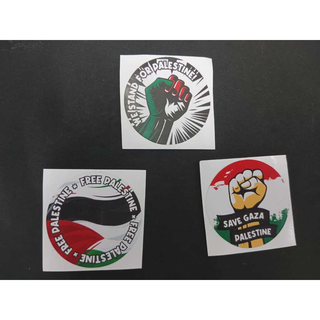 STICKER MUKA STICKER PALESTIN PELEKAT STICKER KERETA STICKER MOTORSIKAL ...