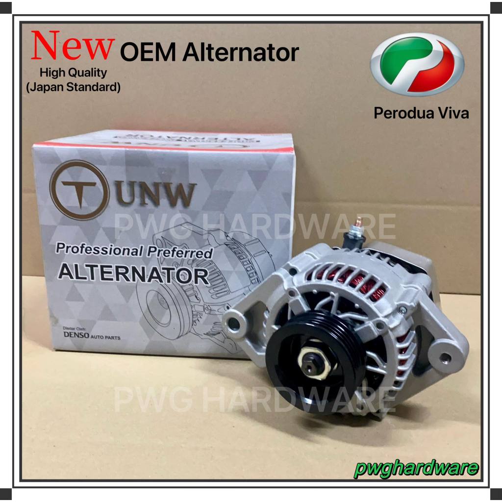 (3 Month Warranty) 55AMP New OEM Alternator For Perodua Viva 660 / 850 ...