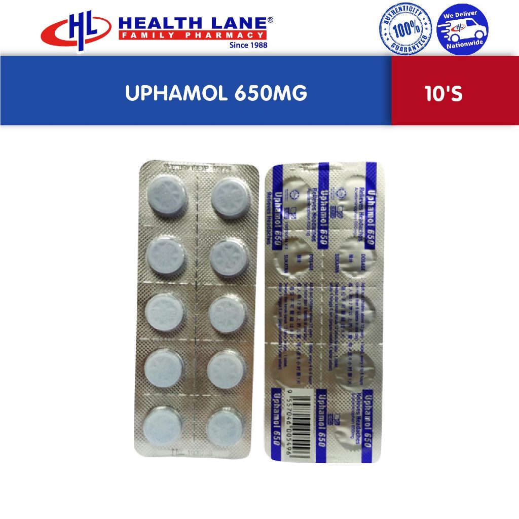 Uphamol (650mg x 10's) | Shopee Malaysia