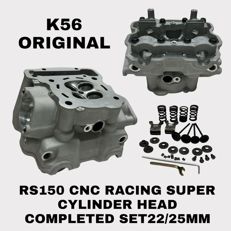 RS150 K56 ORIGINAL CNC SUPER HEAD COMPLETE SET 20/23-22/25MM BARANG ...