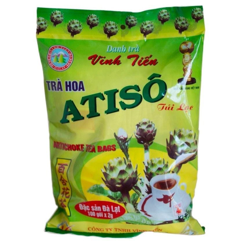 Vinh Tien Atiso Artichoke Tea Bags (100pcs x 2gr) - Trà Atiso Vĩnh Tiến ...