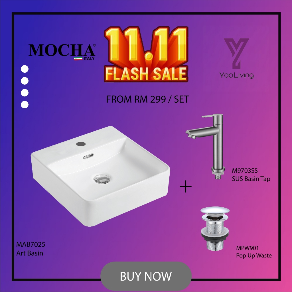 Mocha Italy - COUNTER TOP ART BASIN (CERAMIC) (MAB7025) | QUALITY ...