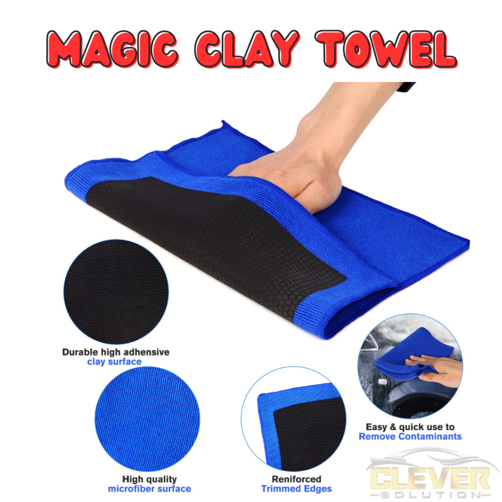 Clay Cloth Car Stain Mud Removal | Shopee Malaysia