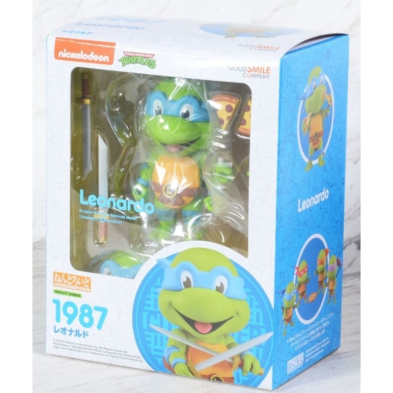 GOOD SMILE COMPANY NENDOROID 1987 LEONARDO NICKELODEON TEENAGE MUTANT ...