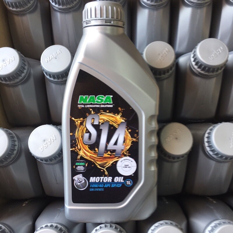 NASA 10W40 SEMI SYNTHETIC MOTOR OIL MINYAK 4T ENGINE LUBRICANT ENJINE ...