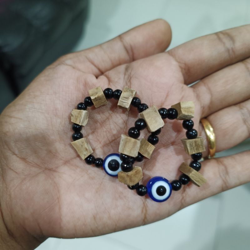 Evil Eye With Natural Vasambu Bracelet For Kan Dhristhi For Newborn and ...