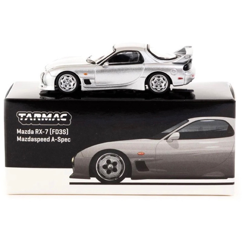 TARMAC WORKS 1/64 MAZDA RX-7 FD3S MAZDASPEED A-SPEC SILVER STONE METALLIC | Shopee Malaysia