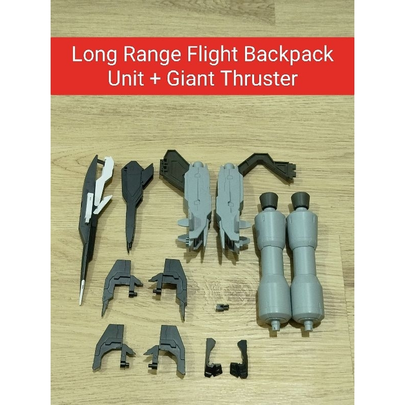 Long Range Flight Backpack Unit + Thruster (For Gundam Gusion Rebake ...