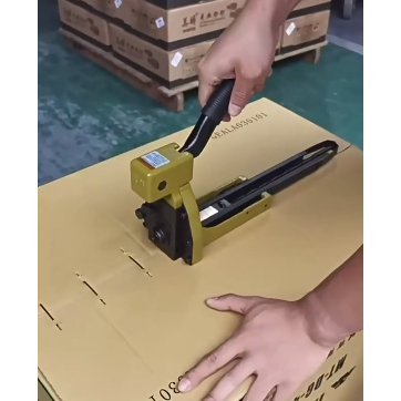 PROFESSIONAL CARTON BOX STAPLER MACHINE NAILER FOR CLOSING GUN HB 3518 ...