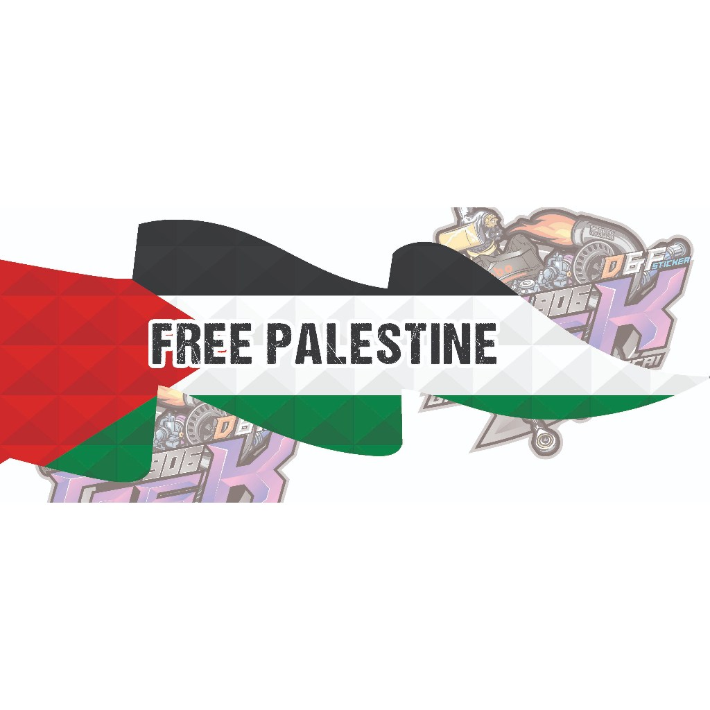 Sticker Bonet Kereta Palestine / Wrapp Bonet Design Tidak Penuh ...