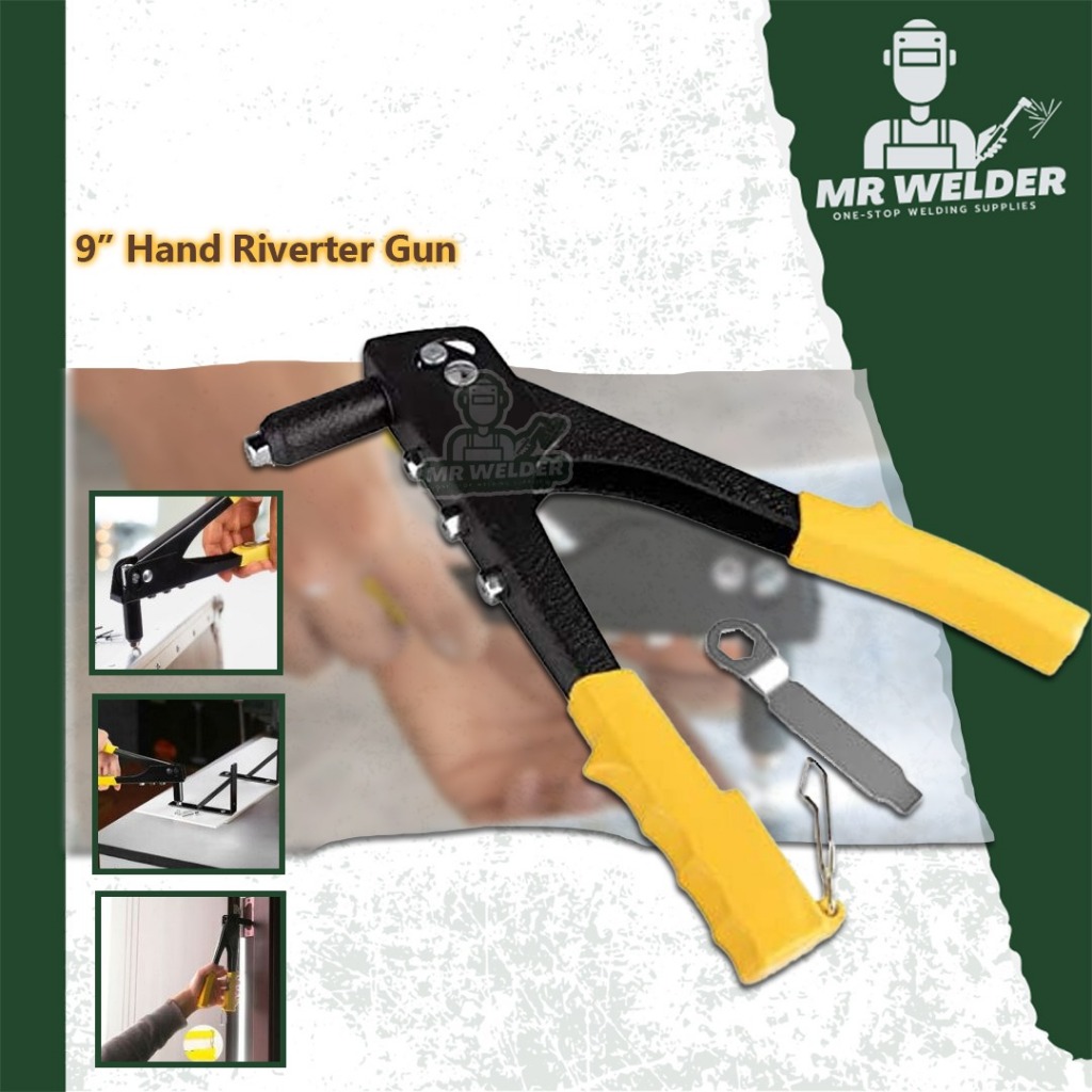 Hand Riverter (Rivet Gun) | 9INCH HAND RIVETER SUITABLE FOR RIVET SIZE ...