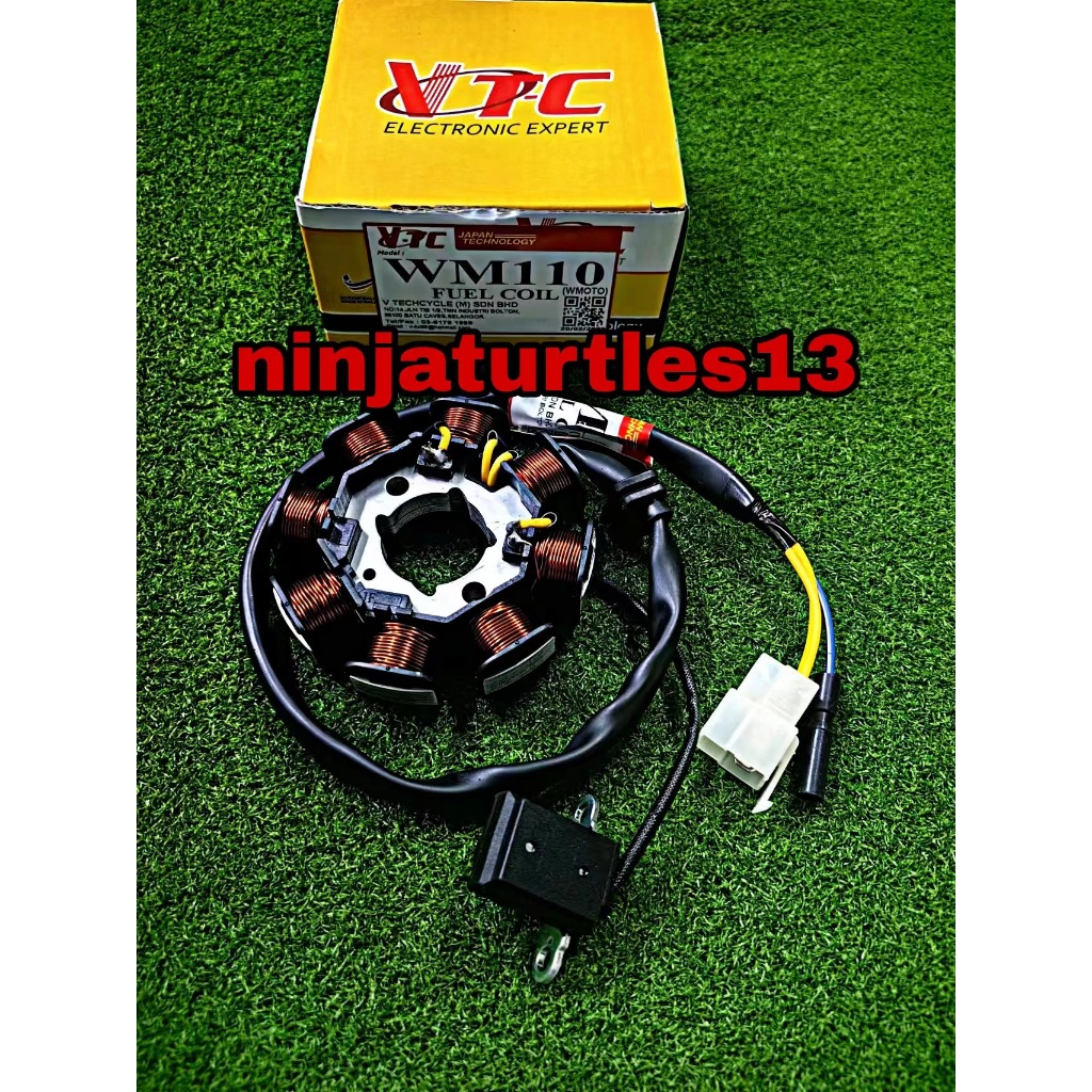 ORIGINAL VTC COIL MAGNET COIL STARTER COIL FUEL WMOTO WM110 W MOTO WM ...