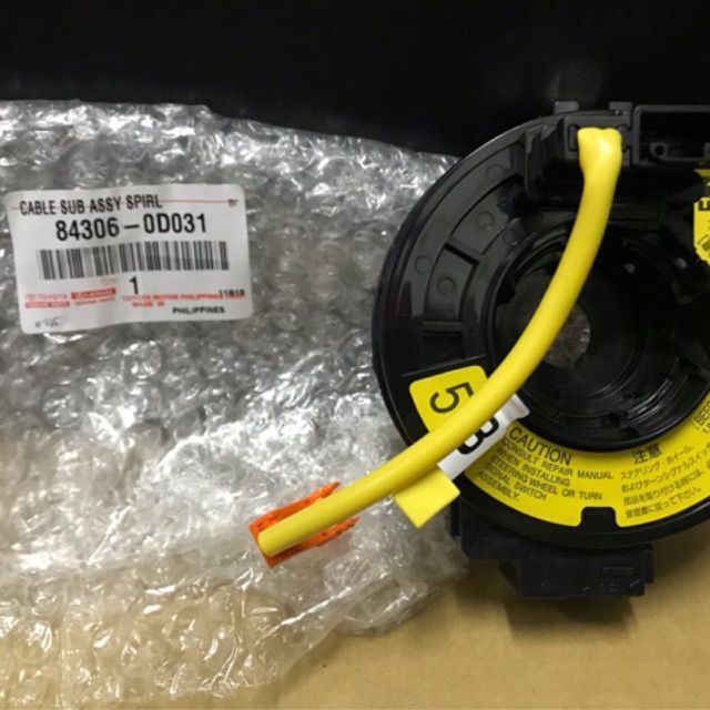 ORIGINAL TOYOTA VIOS NCP42 (2003-2007) ALTIS ZZE121 ZZE122 CLOCK SPRING ...