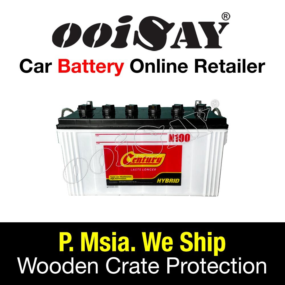 CENTURY N100 (Conventional) - 15 Plates - Car Battery - Automotive ...