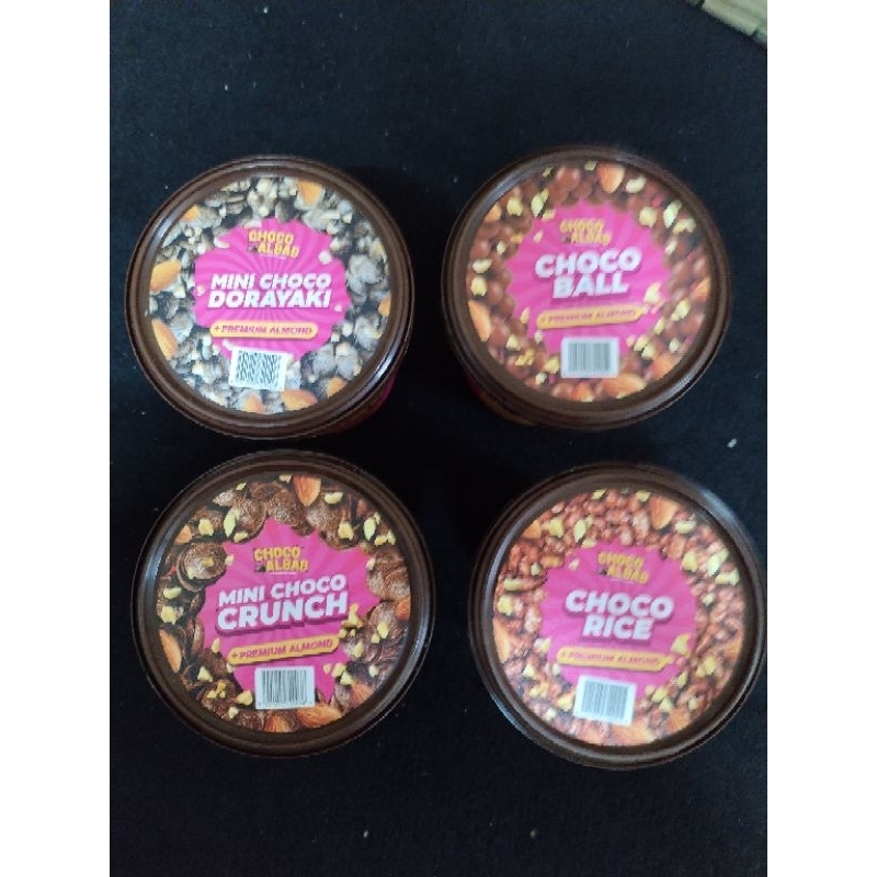 CHOCO ALBAB TUB PINK (CHOCO CRUNCH, CHOCO RICE, CHOCO DORAYAKI & CHOCO ...
