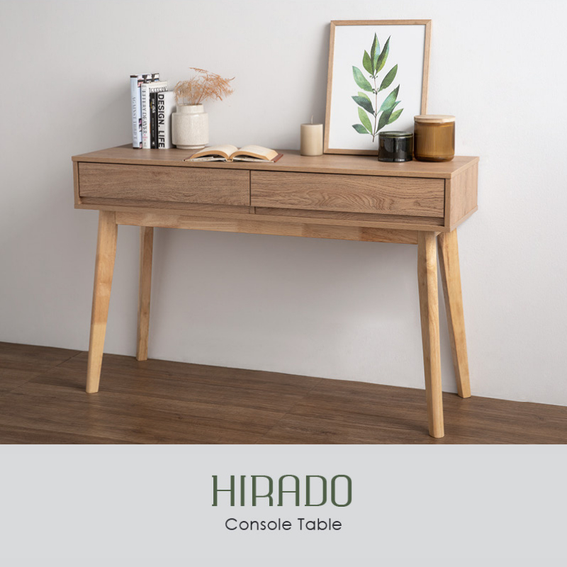 hinlim.com - HIRADO Console Table / Writing Desk / Working Desk ...