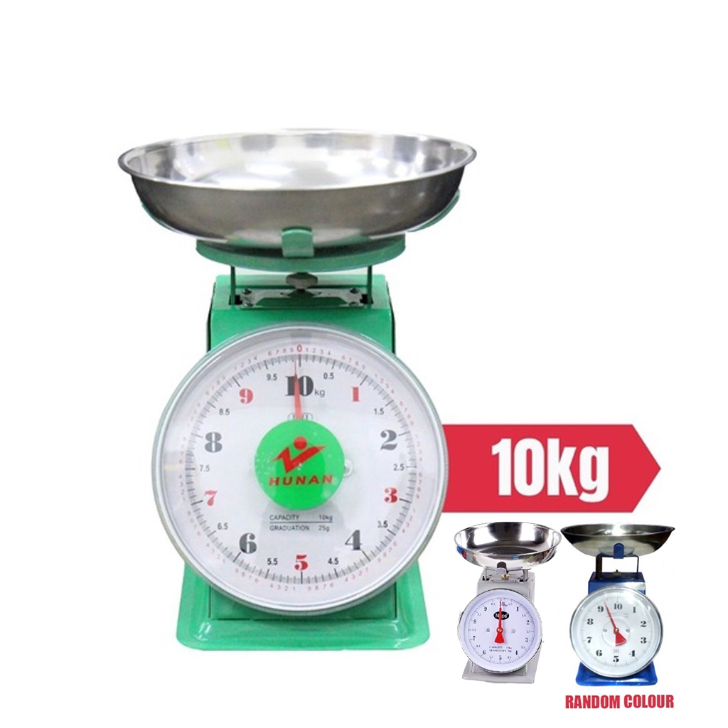 10kg Commercial Spring Weighing Scale Food Balance Scale Timbang ...
