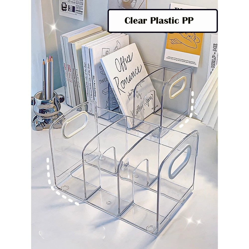 Shelf Small Bookcase, Desktop Book Organizers and Mini Bookshelf for ...