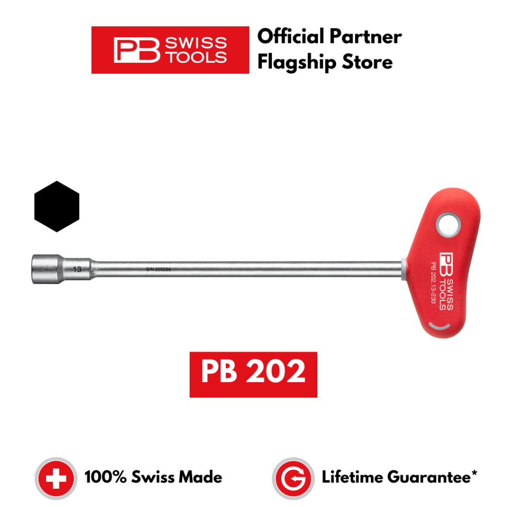 Cross-handle Socket Screwdrivers PB Swiss Tools for Hex Screw PB 202 | Shopee Malaysia