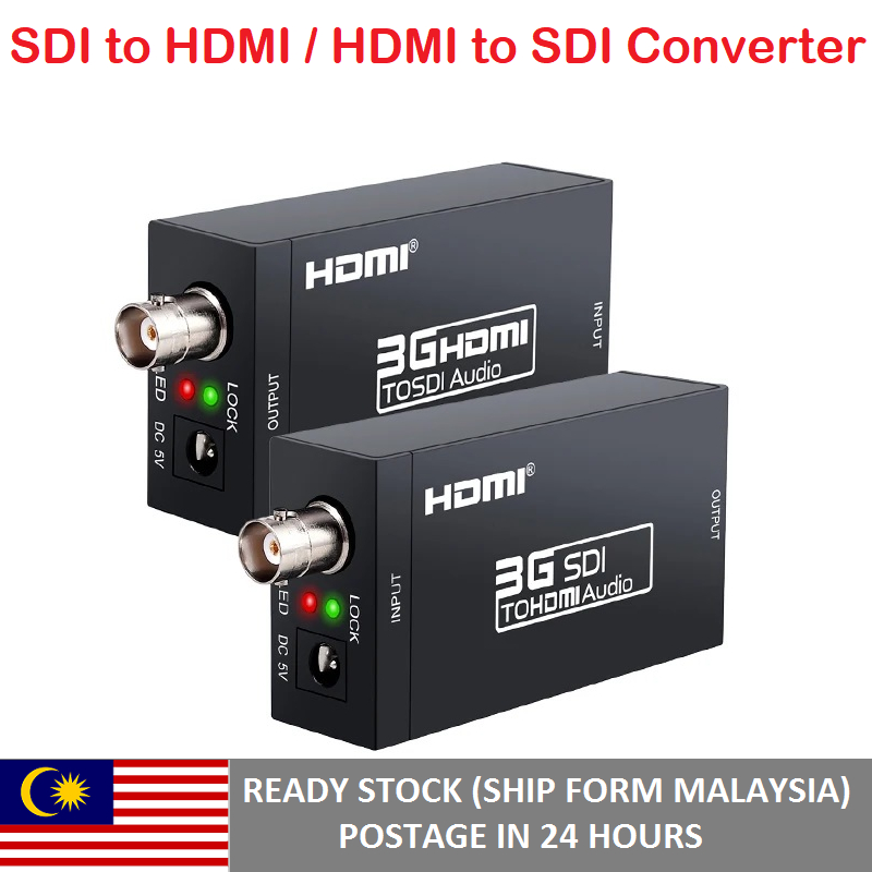 1080P 3G HDMI to SDI BNC Converter/SDI to HDMI Converter HDMI SDI / BNC ...
