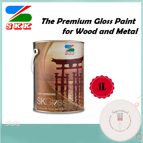 SKK SK GLOSS 1L | Wood & Metal Paint | Solvent Base Paint | Shopee Malaysia