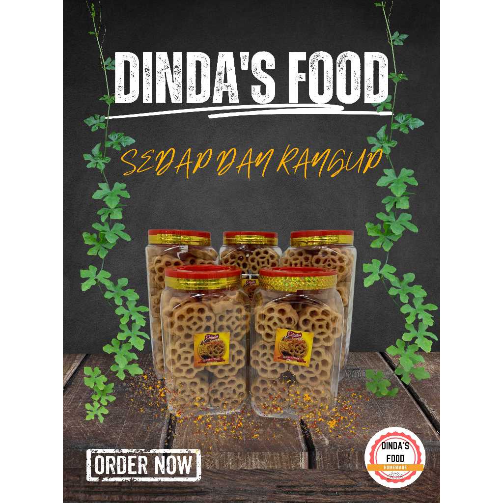 DINDA'S FOOD Kuih Ros/Goyang Balang Besar dan Balang Kecil | Shopee ...