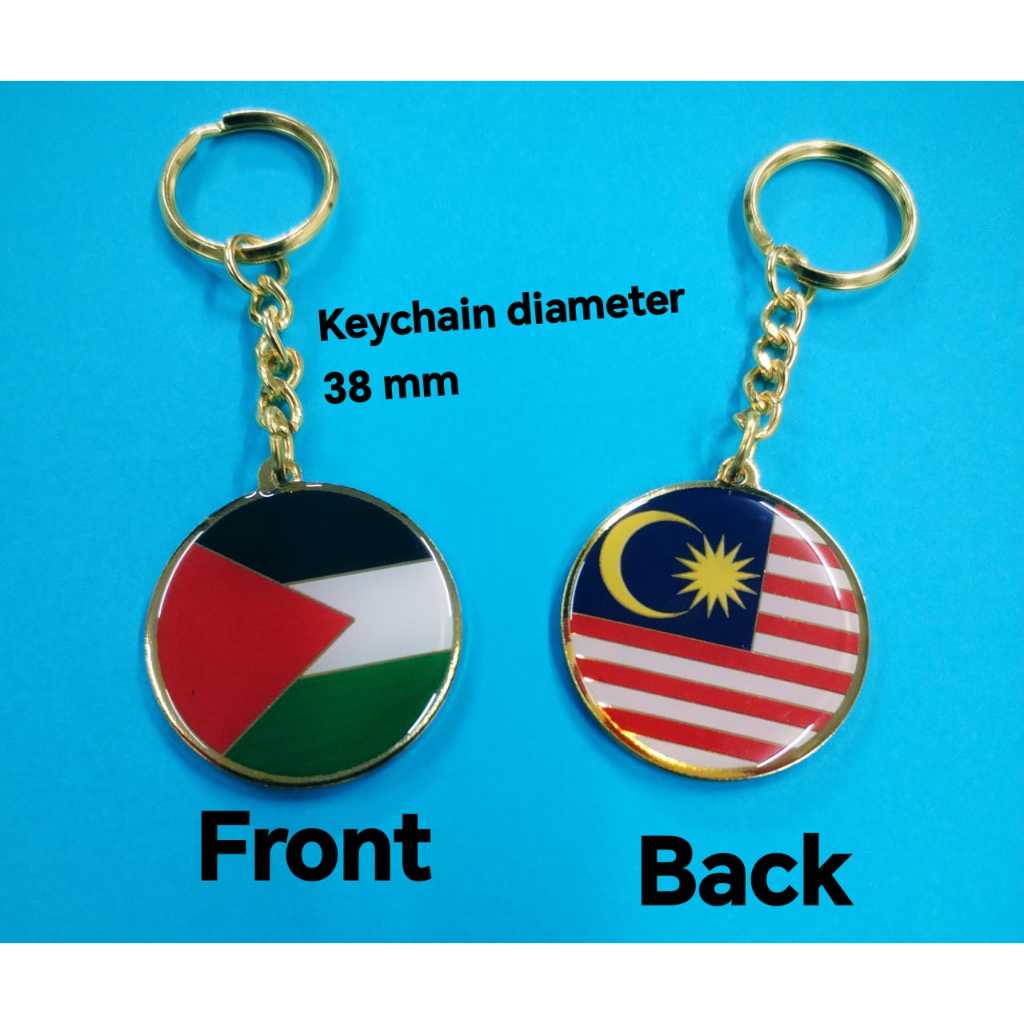 Palestine flag keychain ,keychain of palestine ,the flag pin of ...