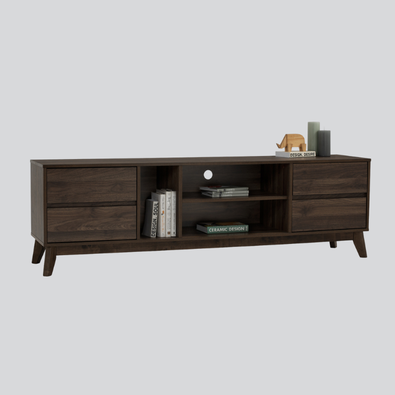 hinlim.com - HIRADO 1.8M TV Cabinet With Drawer / Muji Style TV Cabinet ...