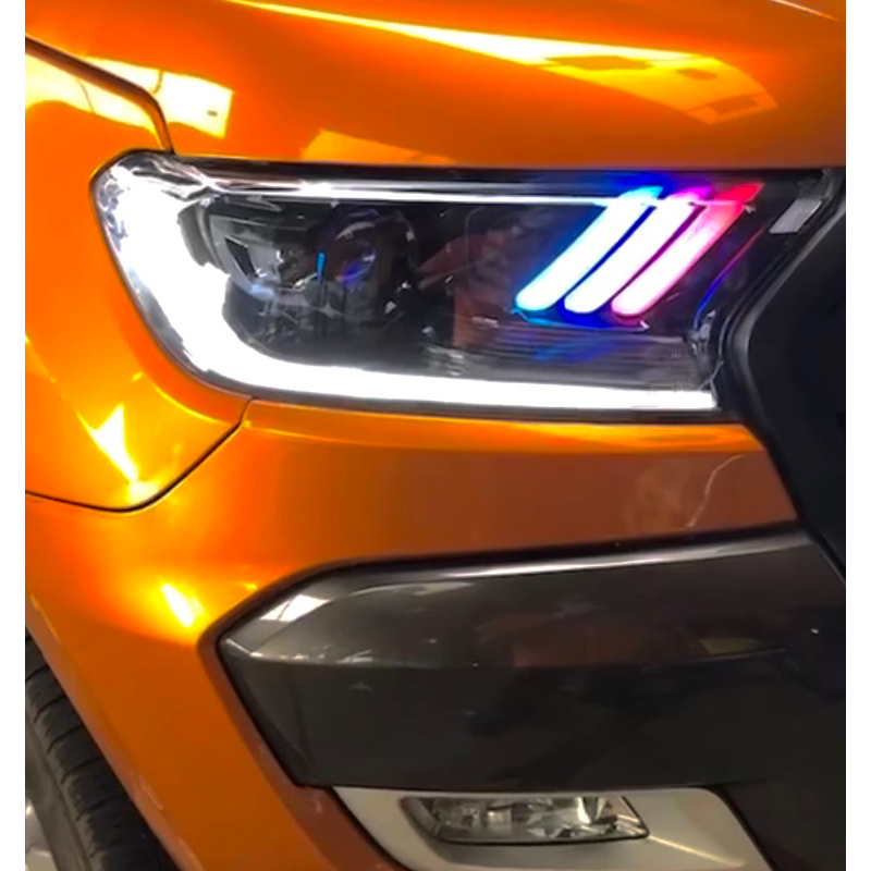 Ford ranger T7 T8 2015 2016 2017 2018 2019 projector headlamp headlight ...